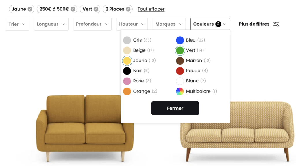 Filtres site Web : comment les utiliser, et les optimiser